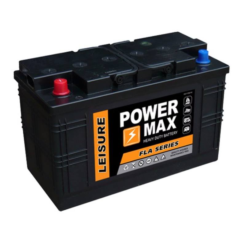 Powermax Battery Wet 12V 110 AH Heavy Duty FLA Series Red – YouBoat Marine