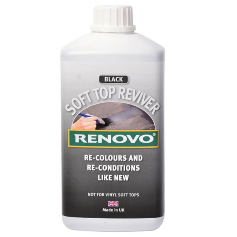 Renovo Black Soft Top Reviver - 500ml | YouBoat Marine
