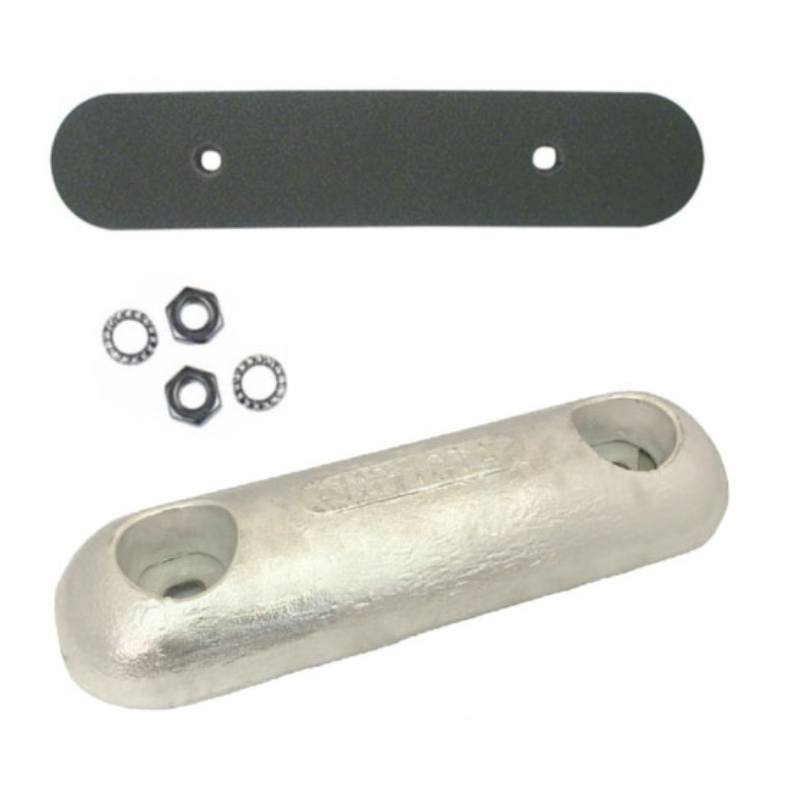 Z-Guard Zinc Bolt On Bar Hull Anode Kit 4kg - ZG78B KIT – YouBoat Marine